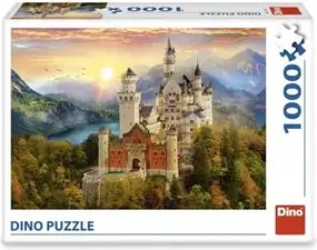 DINO Puzzle Malovaný Neuschwanstein / 1000 dílků / od 15 let