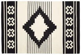 Vzorovaný tkaný koberec Hübsch