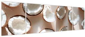 Obraz - Kokosové ořechy (170x50 cm)