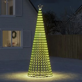 Vánoční stromek kužel 688 teplých bílých LED diod 300 cm - Default Title