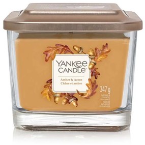 Yankee Candle Elevation - vonná svíčka Amber & Acorn (Ambra & žaludy) 347g