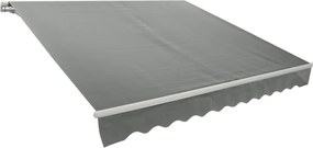 ROJA Markýza 5x3m ŠEDÁ (P4512)