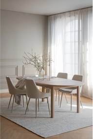 Rozkládací jídelní stůl s deskou v dubovém dekoru 105x220 cm Gifford – Rowico