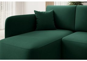 Eltap Rohová sedací souprava Hadson Materiál a barva potahu: Lukso 35 - zelená, Orientace: pravá