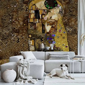 Fototapeta Inspirace Klimtem: Zlatý polibek