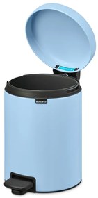 Brabantia NEWICON Pedálový odpadkový koš 5 l - světle modrá