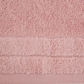 SADA RUČNÍKŮ DAMLA19 6KS 50X90 CM PÚDROVĚ RŮŽOVÁ