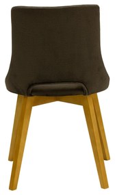 Bradop Jídelní židle celočalouněná VENDULA Z213 | Látka: 254 - MAGIC-VELVET-254,Provedení: W - W
