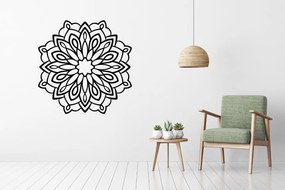 Lepy.cz Samolepka na zeď Mandala Velikost (šířka x výška): 60x60cm, Barevná varianta: Světle modrá