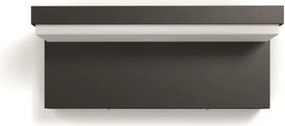 PH 16483/93/P3 LED Venkovní nástěnné svítidlo Philips Bustan 16483/93/P3 antracitové 4000K - PHILIPS (915005378302)