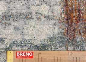 Breno Kusový koberec ARGENTUM kruh 63393, 240x240 cm, Vícebarevné