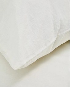 Slonovinové 3dílné povlečení na dvoulůžko/prodloužené 240x260 cm Simmel – Kave Home