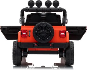 LEAN Toys Oranžové vozidlo na akumulátor DK-JWR558
