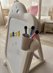 2KIDS TOYS Magnetická tabule Medvídek / nastavitelná výška / kov, plas