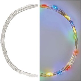 EMOS LED vánoční nano řetěz multicolor 1,9m D3AM04
