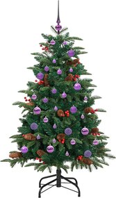 Umělý vánoční stromeček Zelená 150 cm PVC, kov a plast 3395547