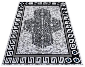Kusový koberec PP Argos šedobílý 120x170cm