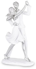 Figurka tančícího páru stříbrná 154976