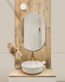 Zrcadlo Ambient Slim White Rozměr: 40 x 105 cm
