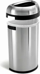 Simplehuman Odpadkový koš  pro komerční využití 60 l / půlkulatý / ote
