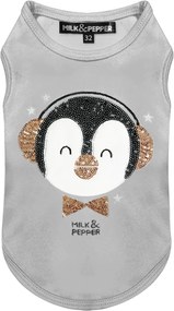 MILK&PEPPER Šedé tričko pro psy Hilda Tee Velikost: 26