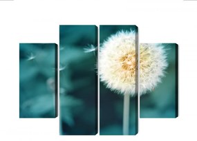 Vícedílný obraz Pampeliška Květ Zblízka 3D Nedostatek Nedostatek Přírodní plátno 200x150