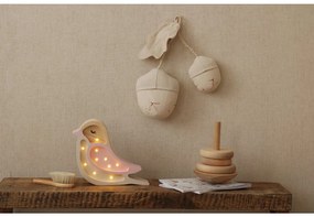 Little Lights Lampa Little Lights Bird Mini Strawbery Cream