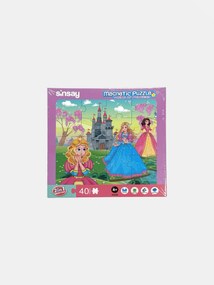 Sinsay - Magnetické puzzle s motivem princezen 40 kusů - vícebarevná