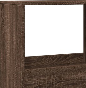 Dělicí stěna hnědý dub 100 x 33 x 155,5 cm kompozitní dřevo 3309570