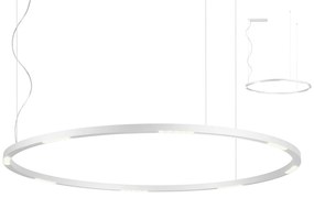 Redo 01-2208 závěsné LED svítidlo Union pískově bílá, 68W, 3000K, ø120cm