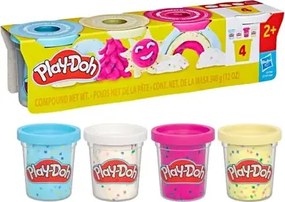 Hasbro Play-Doh 4ks kelímků s konfetami / od 2 let