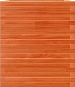 Zahradní truhlík voskově hnědý 60x60x68,5 cm masivní borovice 3282471