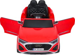 Elektrické autíčko Audi SQ8 červené / šedé