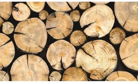 Rohožka - Wood-2, 45x75 cm