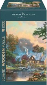 SCHMIDT Puzzle Jednoduší časy II. / 1000 dílků / dřevěné / od 12 let