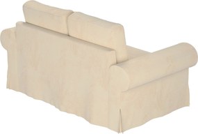 Potah na pohovku IKEA Backabro 2-místná, rozkládací barva ekr látka lesklé, sametová