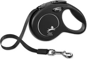 Flexi Classic XS pásek 3m černé / Vodítko