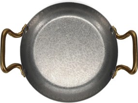 Servírovací kovový talíř ve stříbrné barvě ø 18 cm Serve – BonBistro