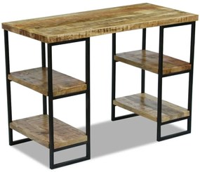 vidaXL Kancelářský stůl z masivního mangovníkového dřeva 110x50x76 cm