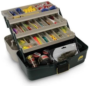 Plano box eco-friendly three-tray tackle box