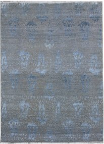 Hans Home | Ručně vázaný kusový koberec Diamond DC-EKT 10 Silver/blue - 120x170