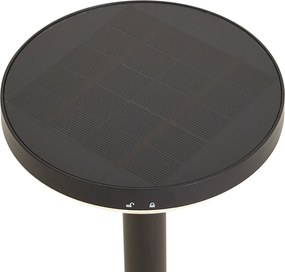 Sada 3 bodových reflektorů černá vč. LED solární IP44 - Solar