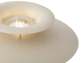 Retro stolní lampa béžová ocel 45 cm - Pauly