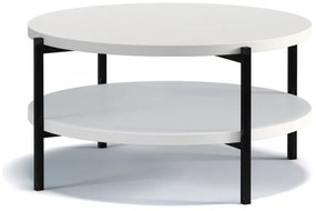 Konferenční stolek SIGMA 2, 84x43x84, bílá mat