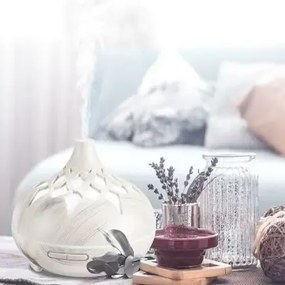 SIXTOL Palm bílé dřevo / Aroma difuzer / 500ml / 12 W / Automatické vy