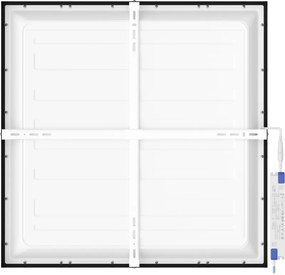Mexen Brill-S, stropní LED panel 60×60 cm, 40 W, neutrální bílá 4000K, L205-060-060-4040-70