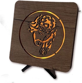 Li-Go "Ježíš s trnovou korunou" lampa 19x19 cm provedení povrchu: bílá