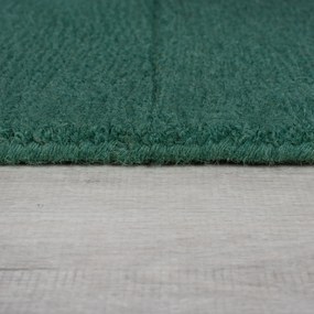 Flair Rugs, Kusový koberec Demi Check Ombre Green, 200x290, zelená, ložnice