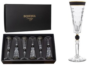 BOHEMIA PRESTIGE CONTE MODERN SKLENICE NA ŠAMPAŇSKÉ 170ML SADA 6 KS