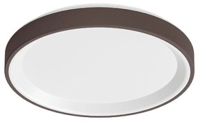 Linea Light Iside, hnědé stropní/nástěnné svítidlo, 34W LED 2700K, prům. 45,2cm